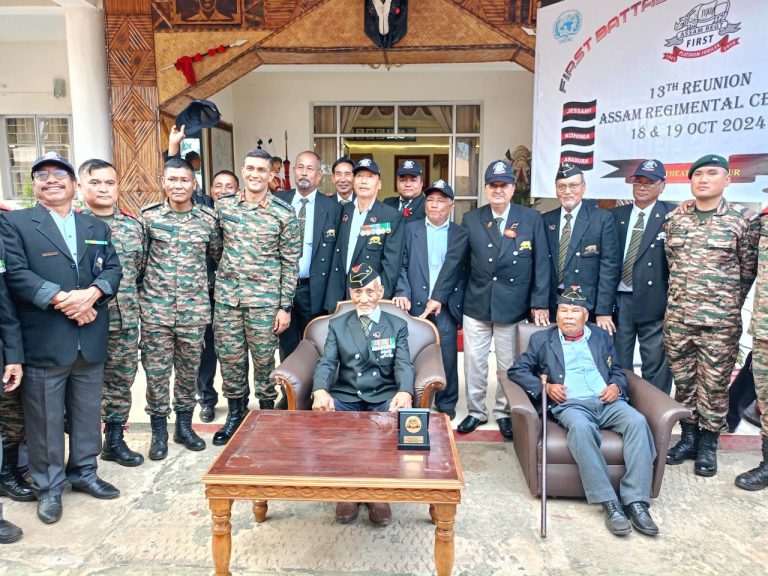Lt Gen MV Suchindra Kumar Attends 13th Reunion of Assam Regiment and ...