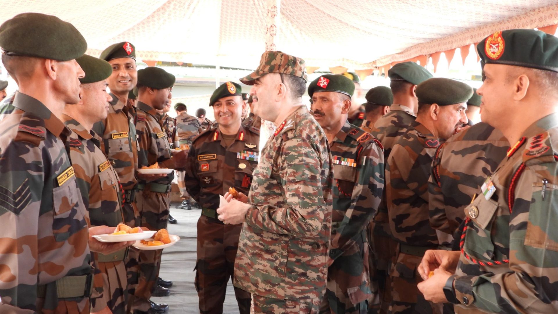 Lt Gen AS Pendharkar Reviews Assam Rifles in Tuensang Nagaland