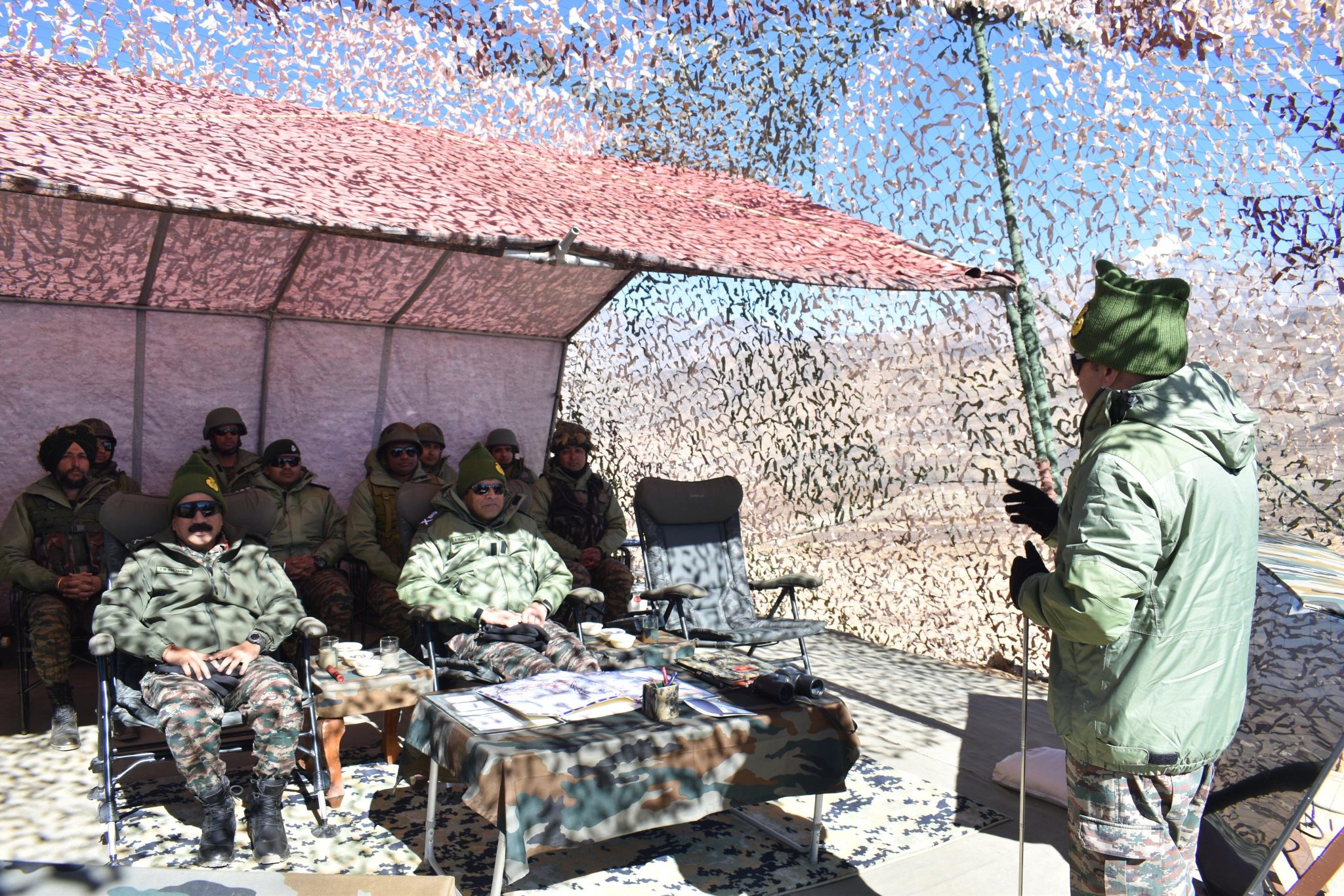 Lt Gen Anindya Sengupta Reviews Operational Preparedness of Ibex ...