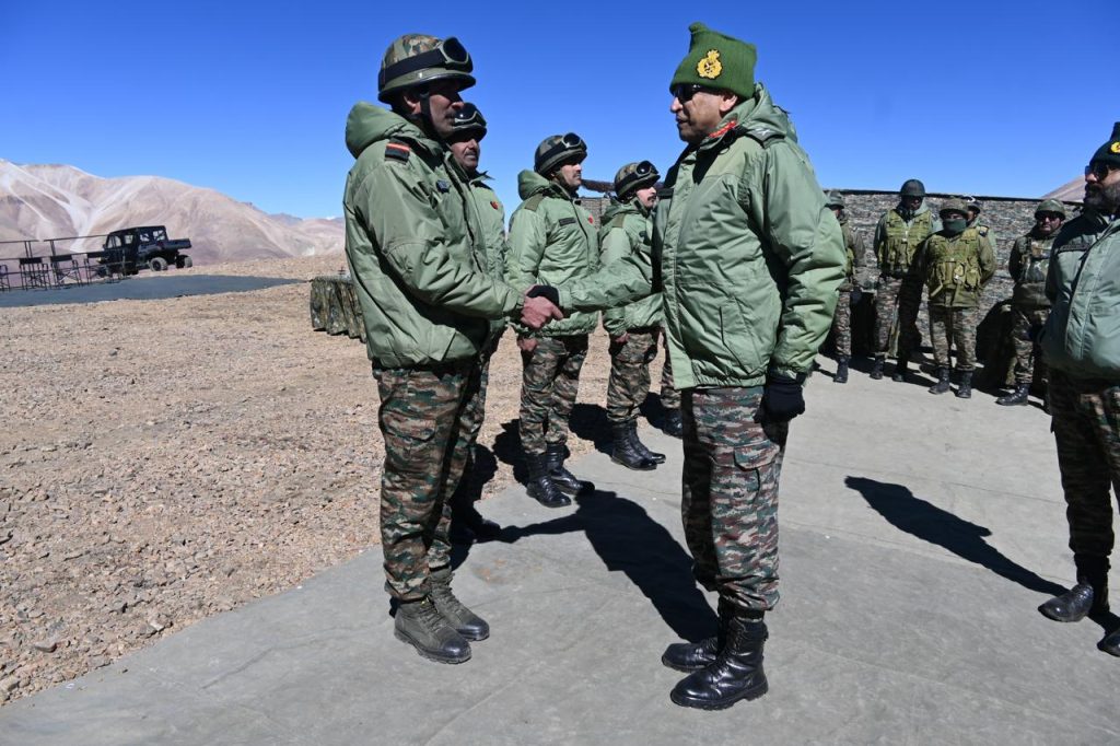 Lt Gen Anindya Sengupta Reviews Operational Preparedness of Ibex ...