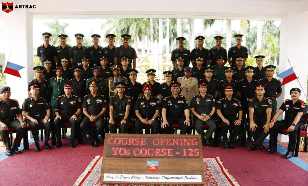 Young Officers Course Commences at Army Air Defence College, Gopalpur