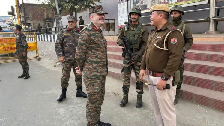 Lt General A S Pendharkar Visits Indian Army and Assam Rifles Units in ...