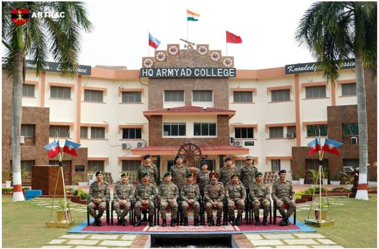 Lt General Manoj Kumar Katiyar Visits Army Air Defence College Gopalpur