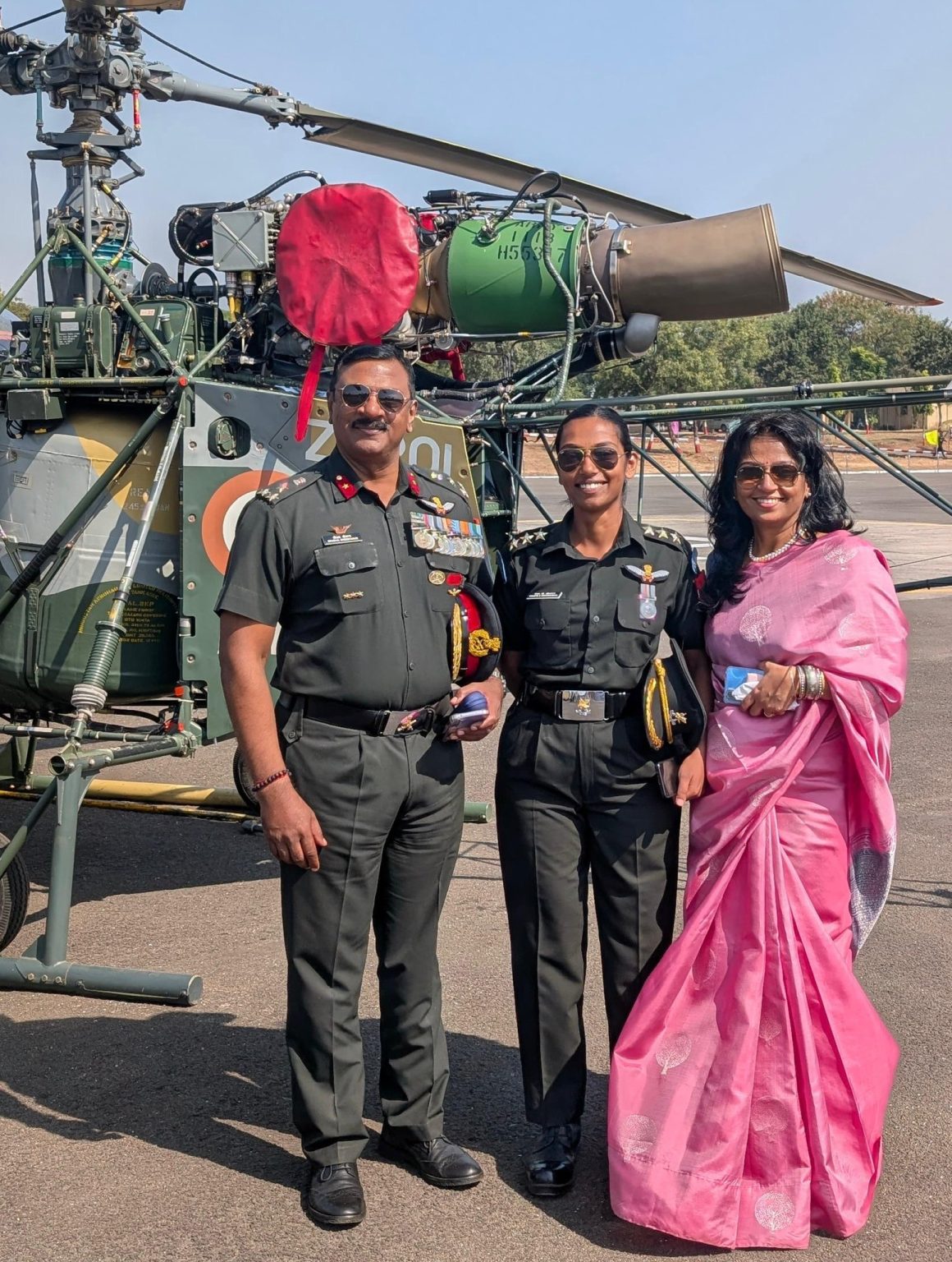 Captain Rheeya K Sreedharan Achieves Historic Milestone in Army Aviation