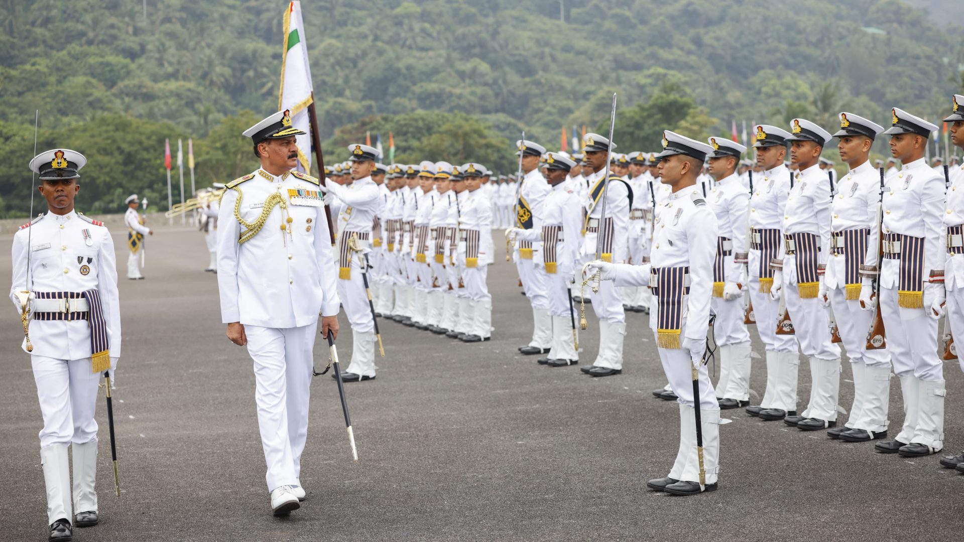 Indian Navy Celebrates Passing Out Parade of 239 Trainees at INA Ezhimala