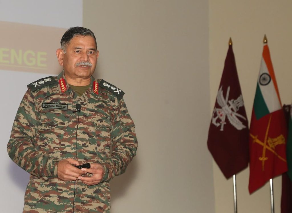 Army Chief General Upendra Dwivedi Urges Military Commanders to Embrace Change and Adaptation in ...
