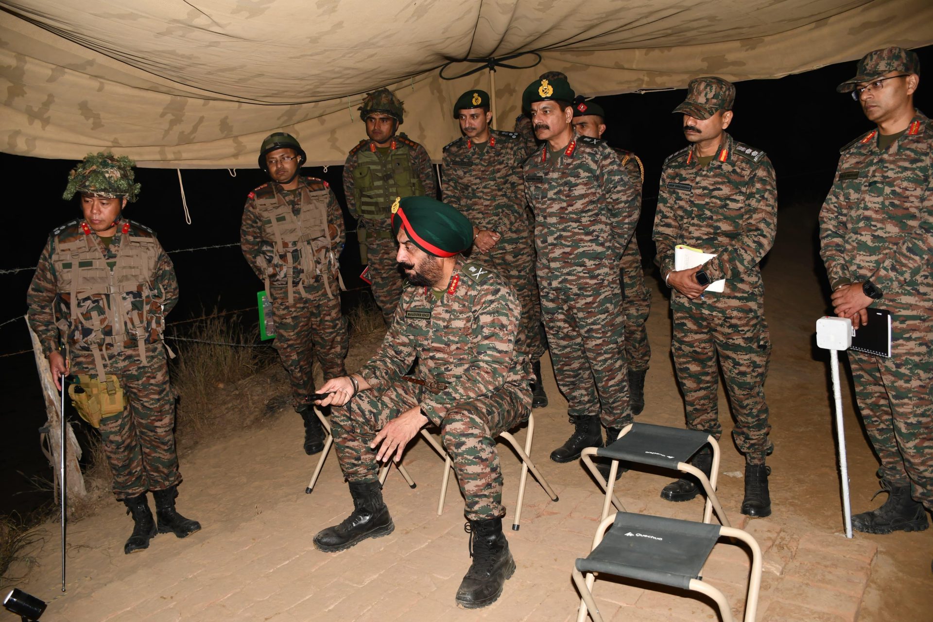 Lieutenant General Manjinder Singh Reviews Ex Ajeya Amogh Lieutenant General Manjinder Singh Reviews Ex Ajeya Amogh