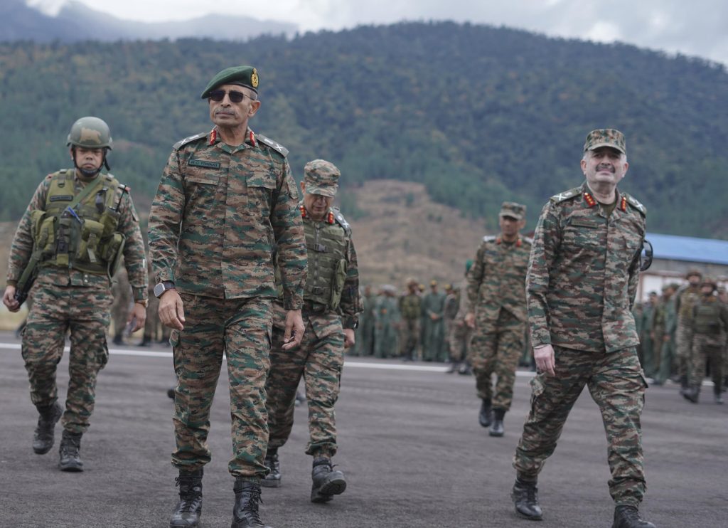 Lt General RC Tiwari Observed Exercise Poorvi Prahar