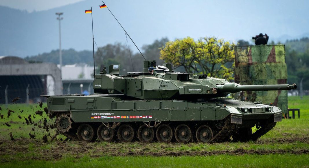 Germany Introduces Leopard 2 Tank Equipped with Trophy Active ...