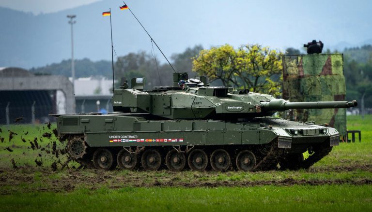 Germany Introduces Leopard 2 Tank Equipped with Trophy Active ...
