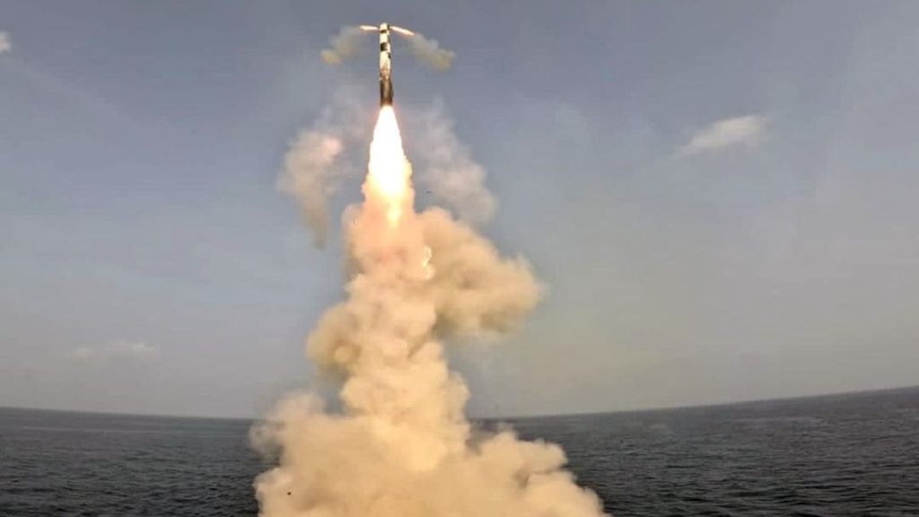 India Successfully Tests K-4 Submarine-Launched Ballistic Missile from ...