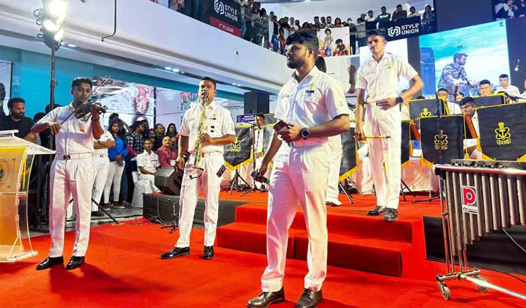 Indian Navy Band Enchants Audience with Musical Performance at Sarath ...