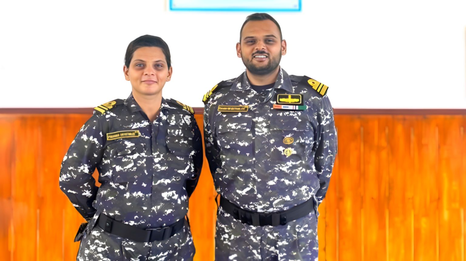 Indian Navy Brother and Sister Commanding Warships Together