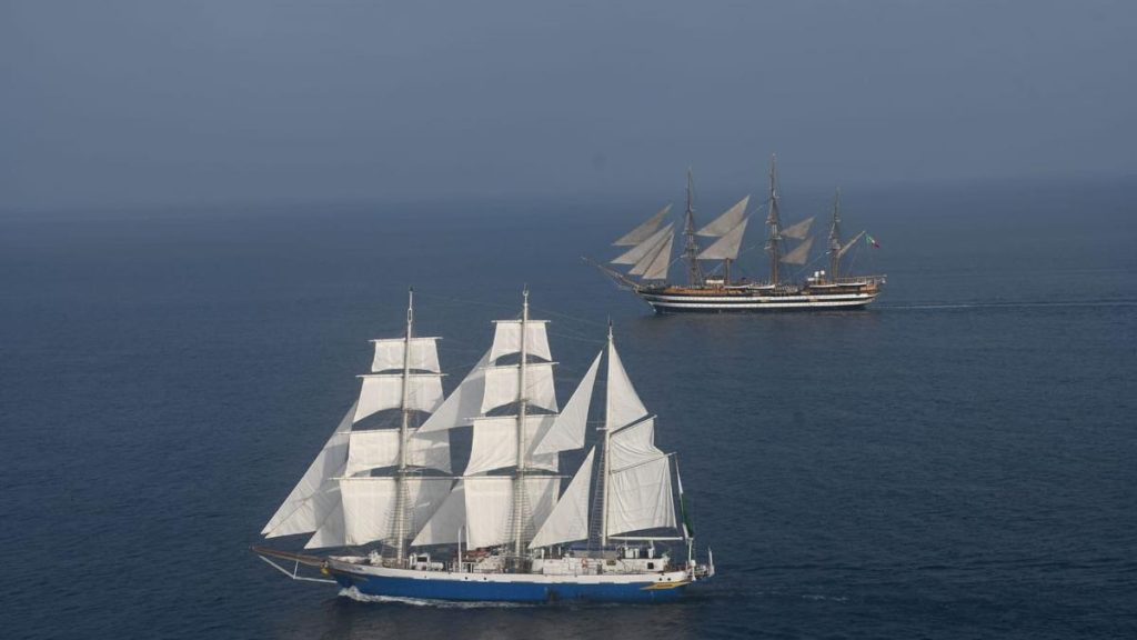 Indian Navy's INS Tarangini Conducts Joint Sailing Exercise with ...