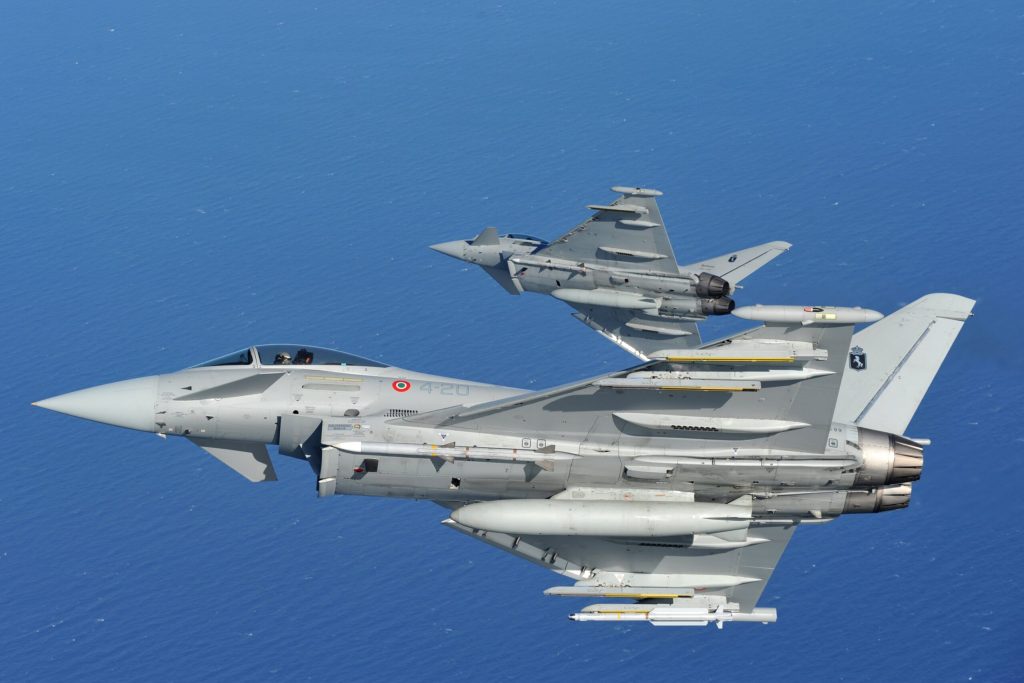 Italy Deploys Eurofighter Typhoons for First Air-to-Ground Training in ...