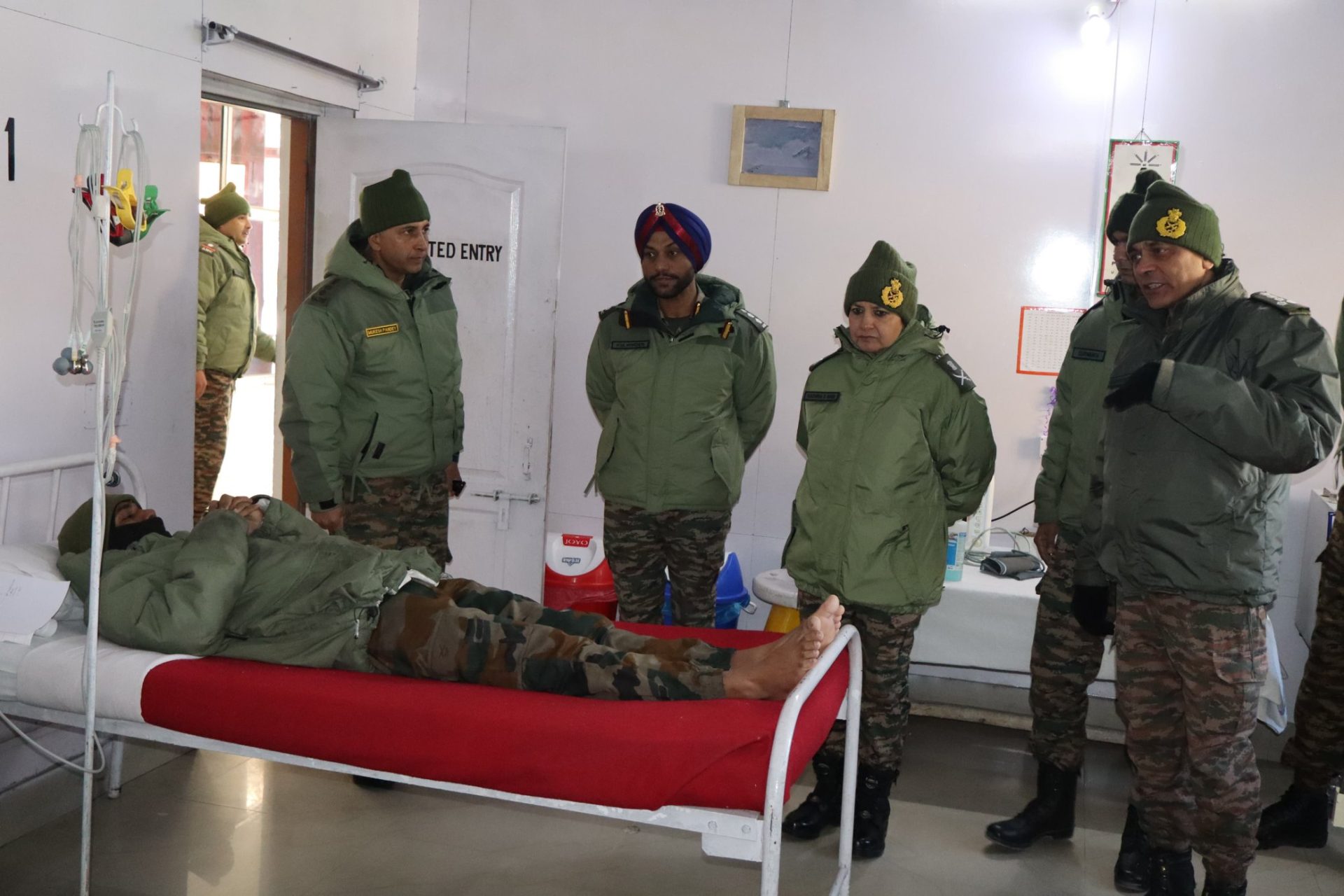 Lieutenant General Sadhna S Nair Visits Siachen Base Camp