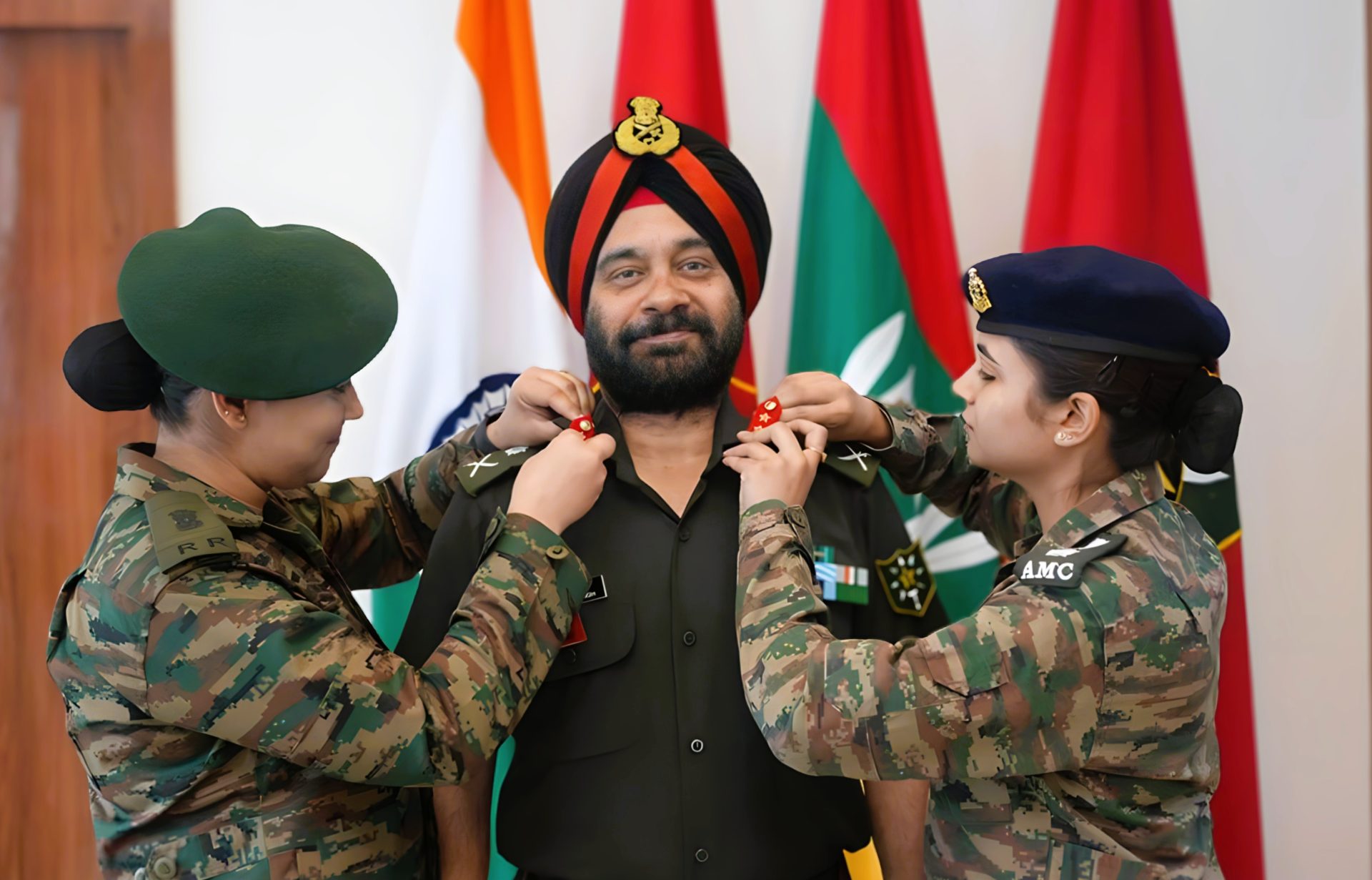 Lt Gen DP Singh Pipped by His Two Daughters