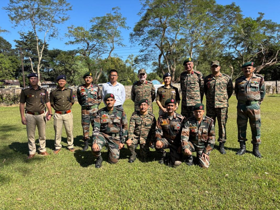 Lt General A S Pendharkar Engages with Security Forces and Ex ...