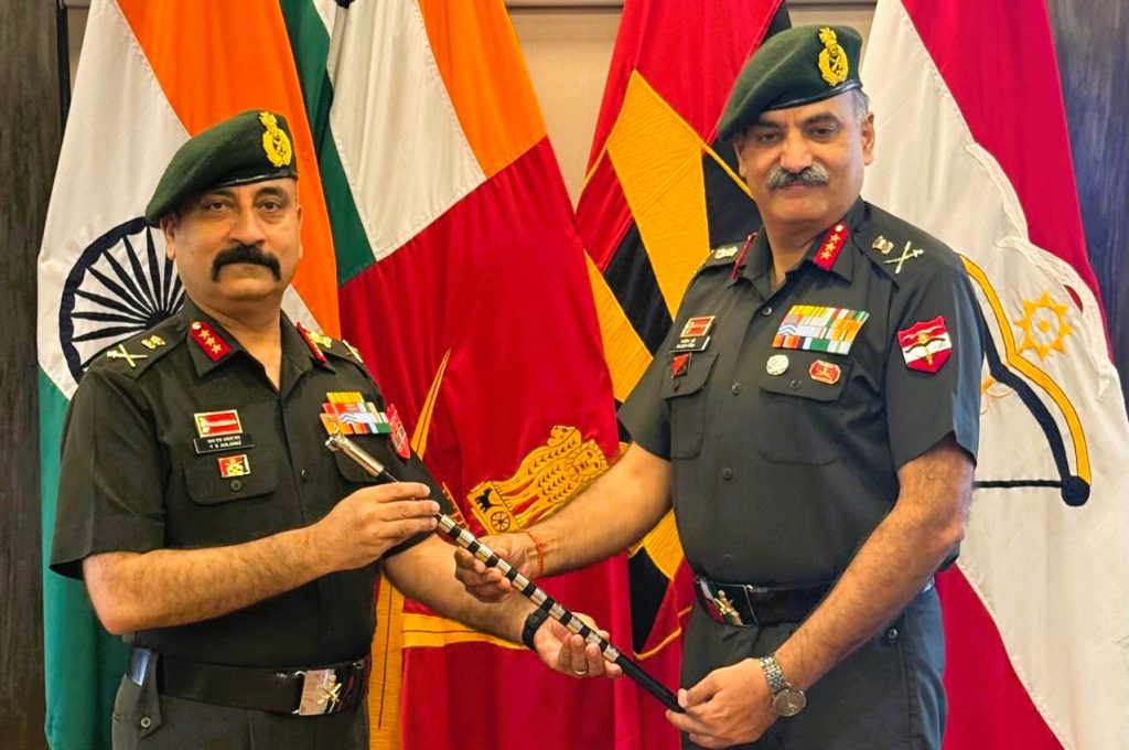 Lt General Yash Ahlawat Assumes Command of Brahmastra Corps