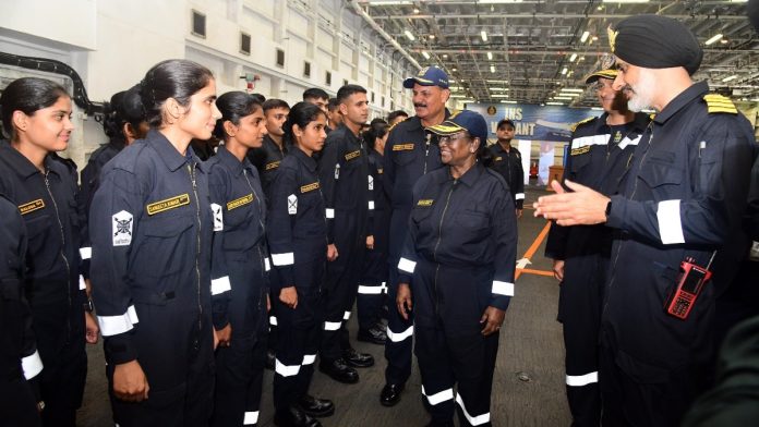 President Droupadi Murmu Witnesses Indian Navy's Operational ...