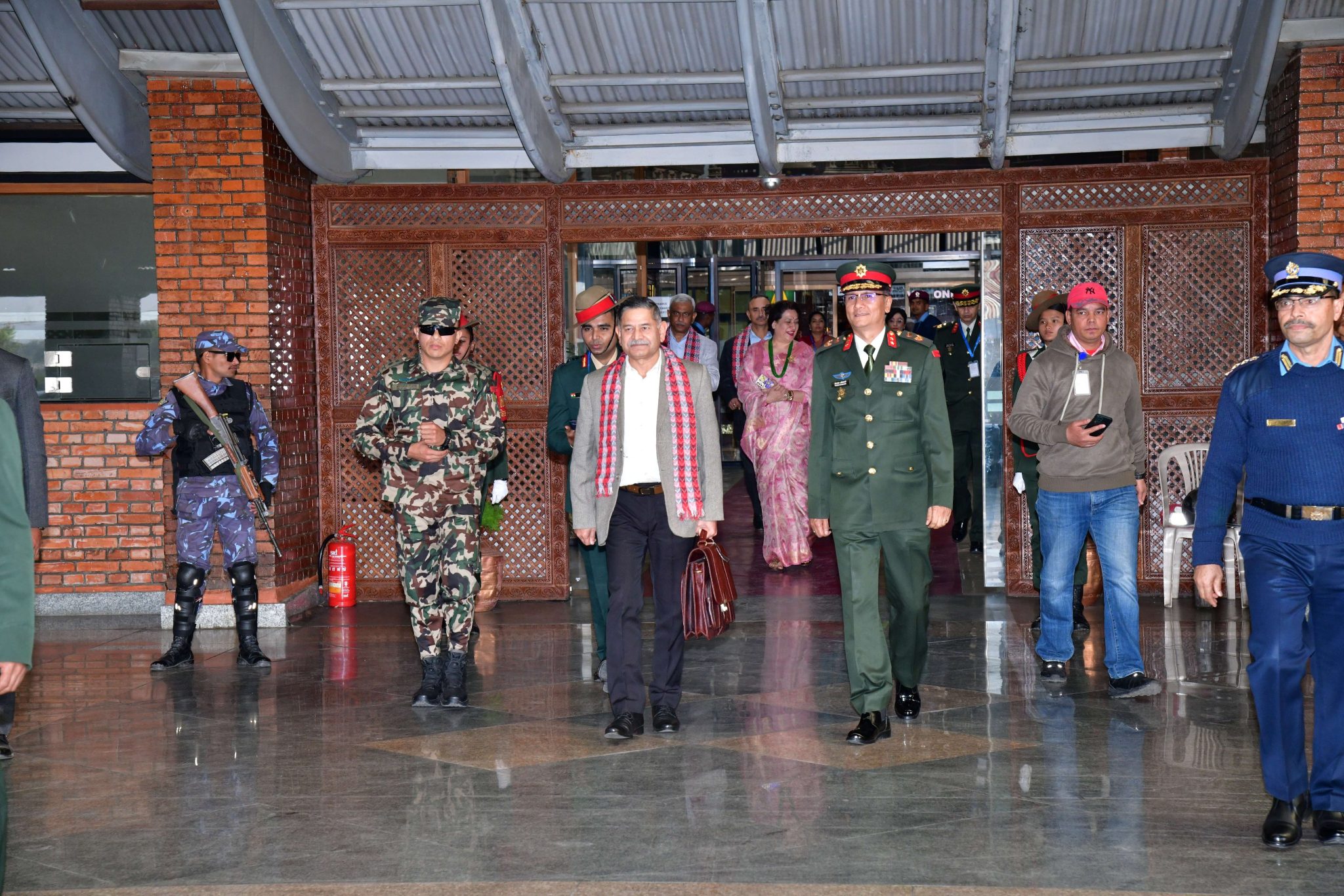 Indian Army Chief Gen Upendra Dwivedi Arrives in Nepal for Honorary ...