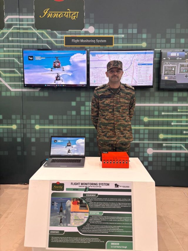 MCEME's Flight Monitoring System for Cheetah/Chetak Helicopters Shines ...