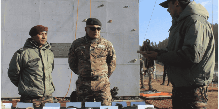 Argentina Defense Attache Visits Indian High Altitude Warfare School to ...