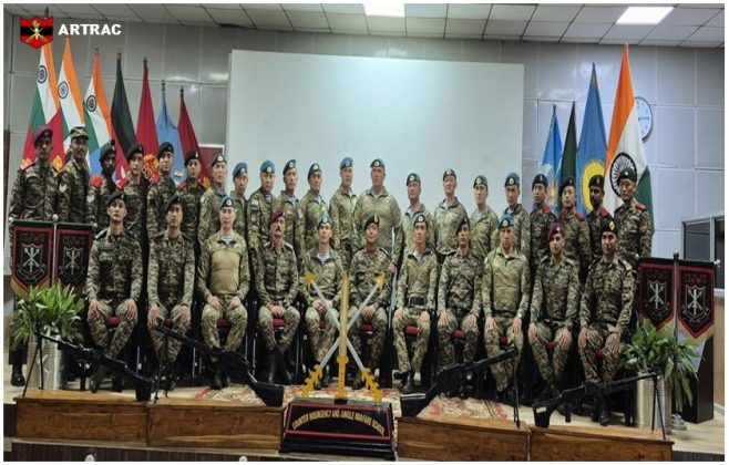 Kazakhstan Armed Forces Begin Specialized Training at CIJW School Vairengte