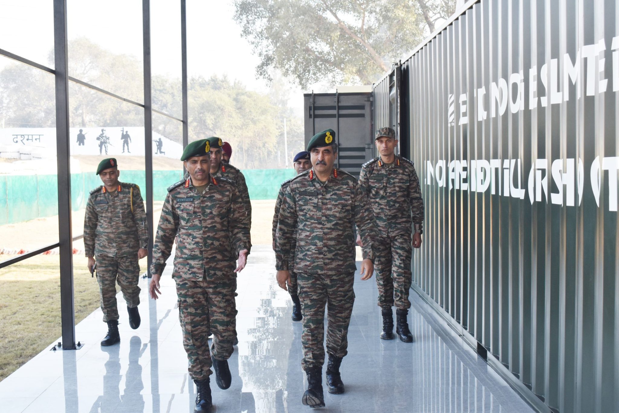 Army Commander Reviews Operational Preparedness of Kharga Corps