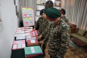 Major General Anupinder Bevli Visits 2 J&K Battalion NCC in Jammu