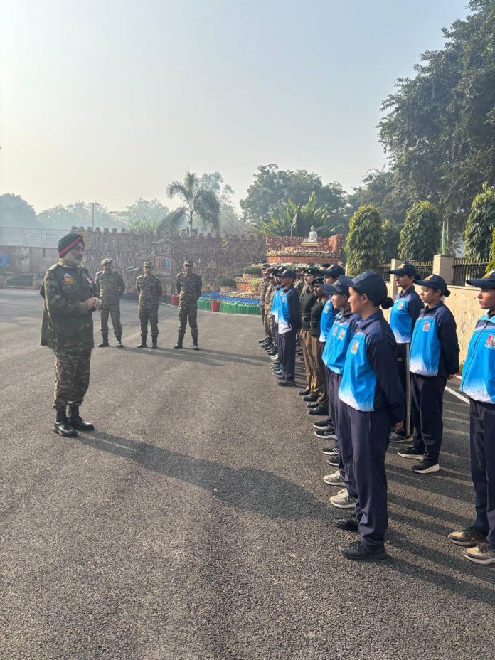 Lieutenant General Gurbirpal Singh Encourages NCC Cadets Ahead of Mt ...