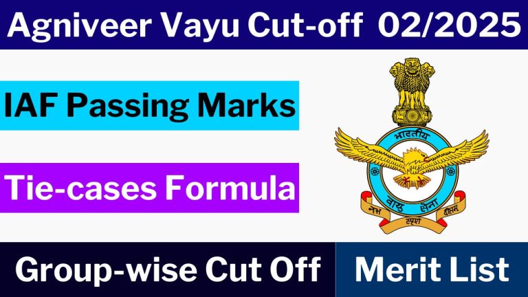 IAF Agniveer Vayu Cut Off 2025: Expected Marks and Selection Process ...