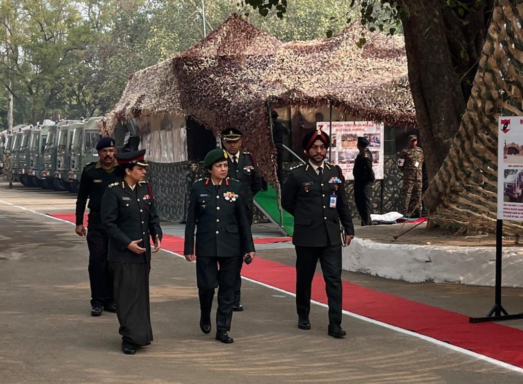 Major General Anupinder Bevli Visits 2 J&K Battalion NCC in Jammu