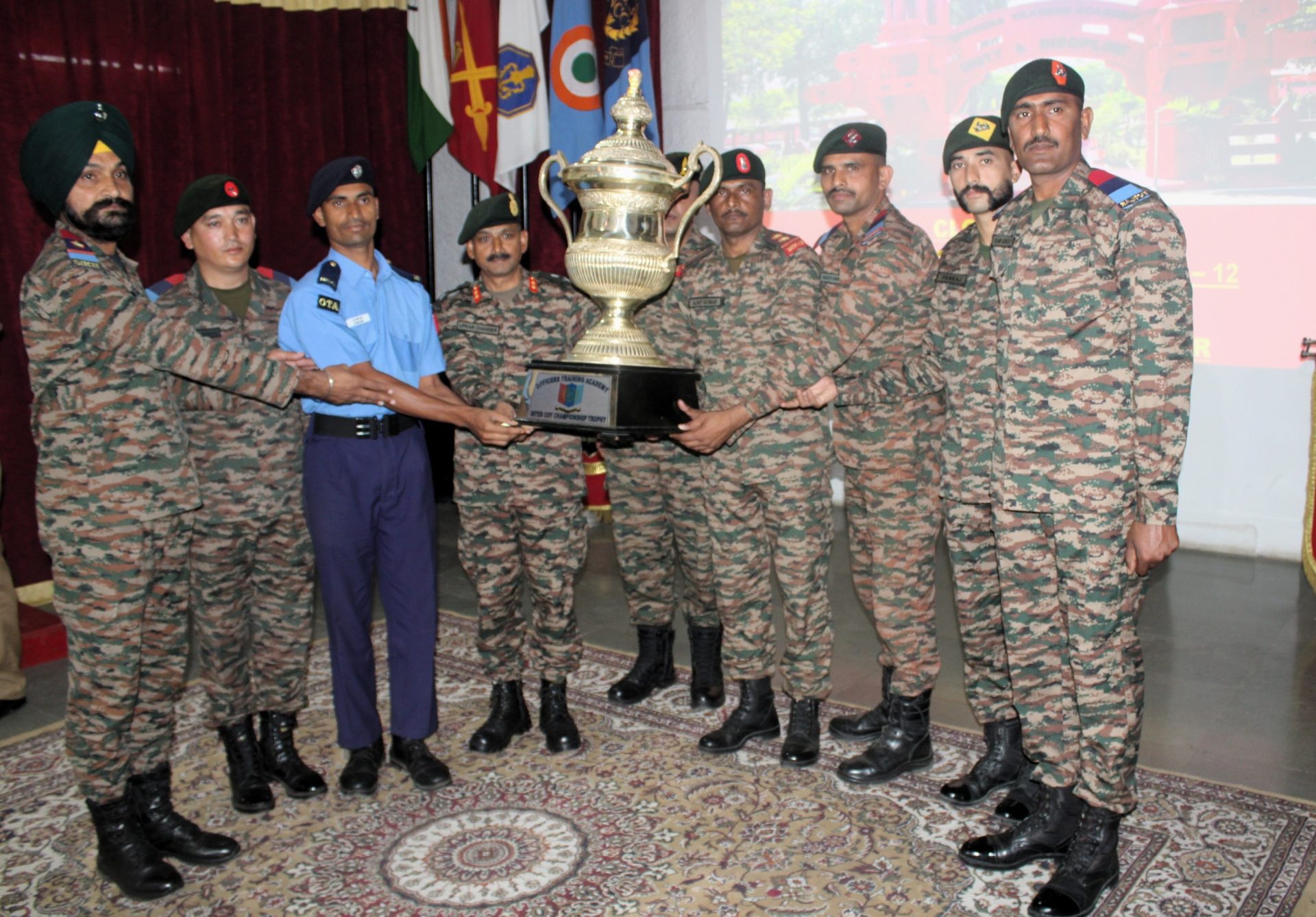 Major General Upkar Chander Felicitates Meritorious CTOs at OTA Kamptee