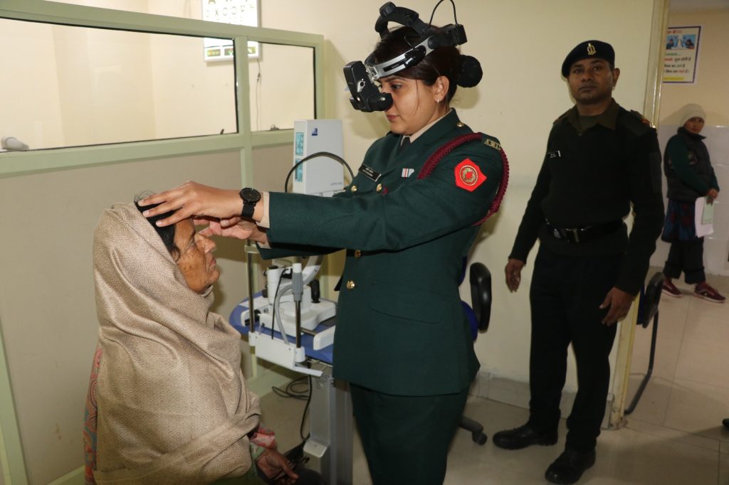 Military Hospital Dehradun Hosts First Ever Free Cataract Screening