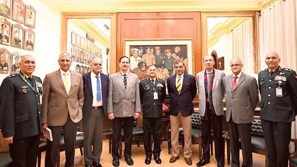 New Painting in Army Chief's Lounge Replaces Iconic 1971 Surrender ...