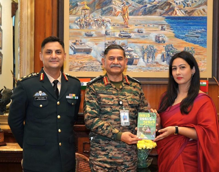 Indian Army Chief Receives Book Highlighting Army Life and the Role of ...