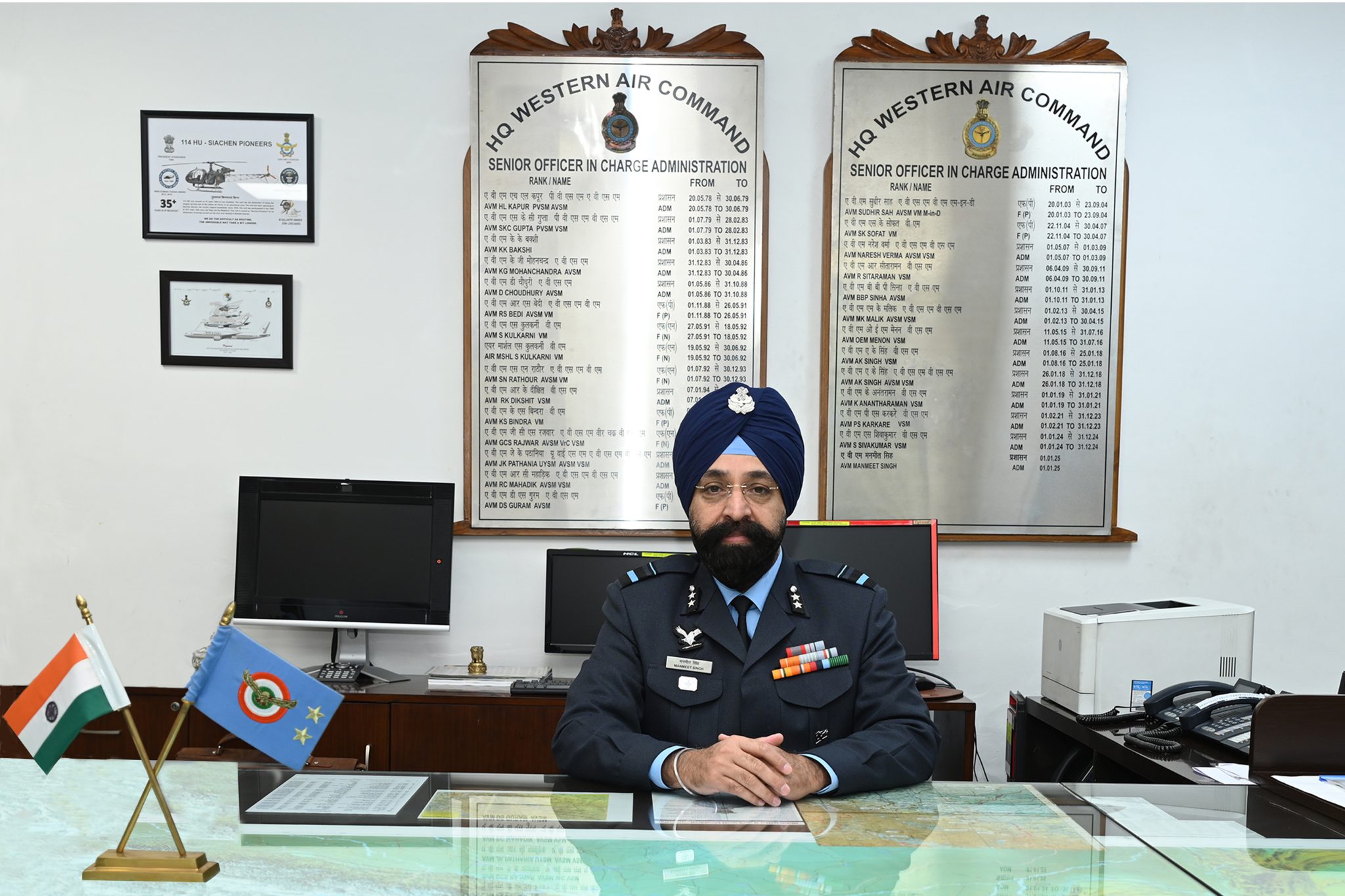 Air Vice Marshal Manmeet Singh Assumes Role as Senior Officer-in-Charge ...