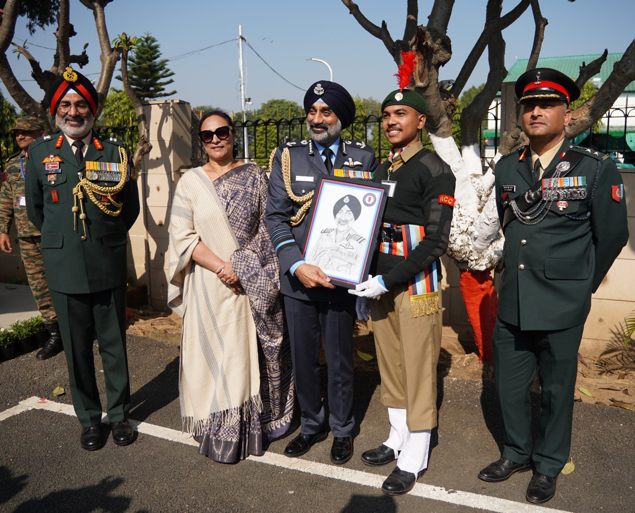Air Chief Marshal AP Singh Addresses NCC Cadets at RDC 2025