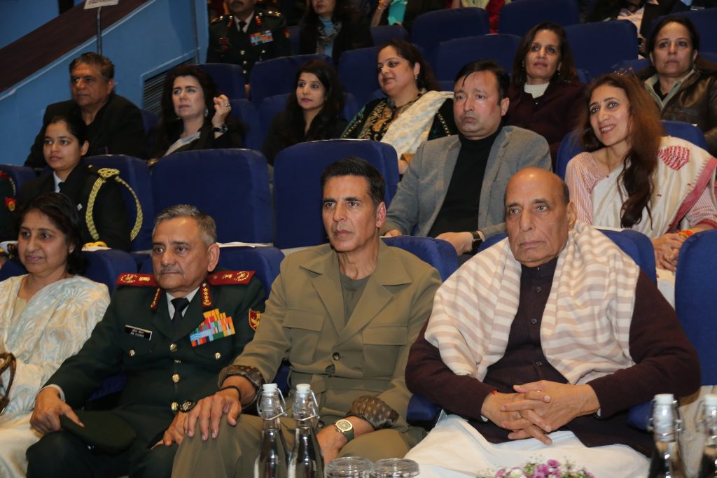 Defence Minister and Chiefs Attend Special Screening of ‘Sky Force’