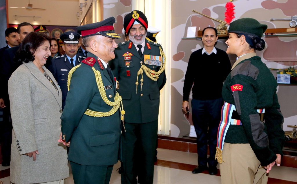 Chief of Defence Staff General Anil Chauhan Visits NCC Republic Day ...