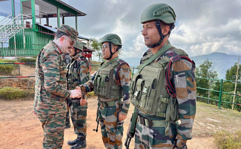 Lt Gen Abhijit S Pendharkar Reviews Operational Preparedness in Manipur