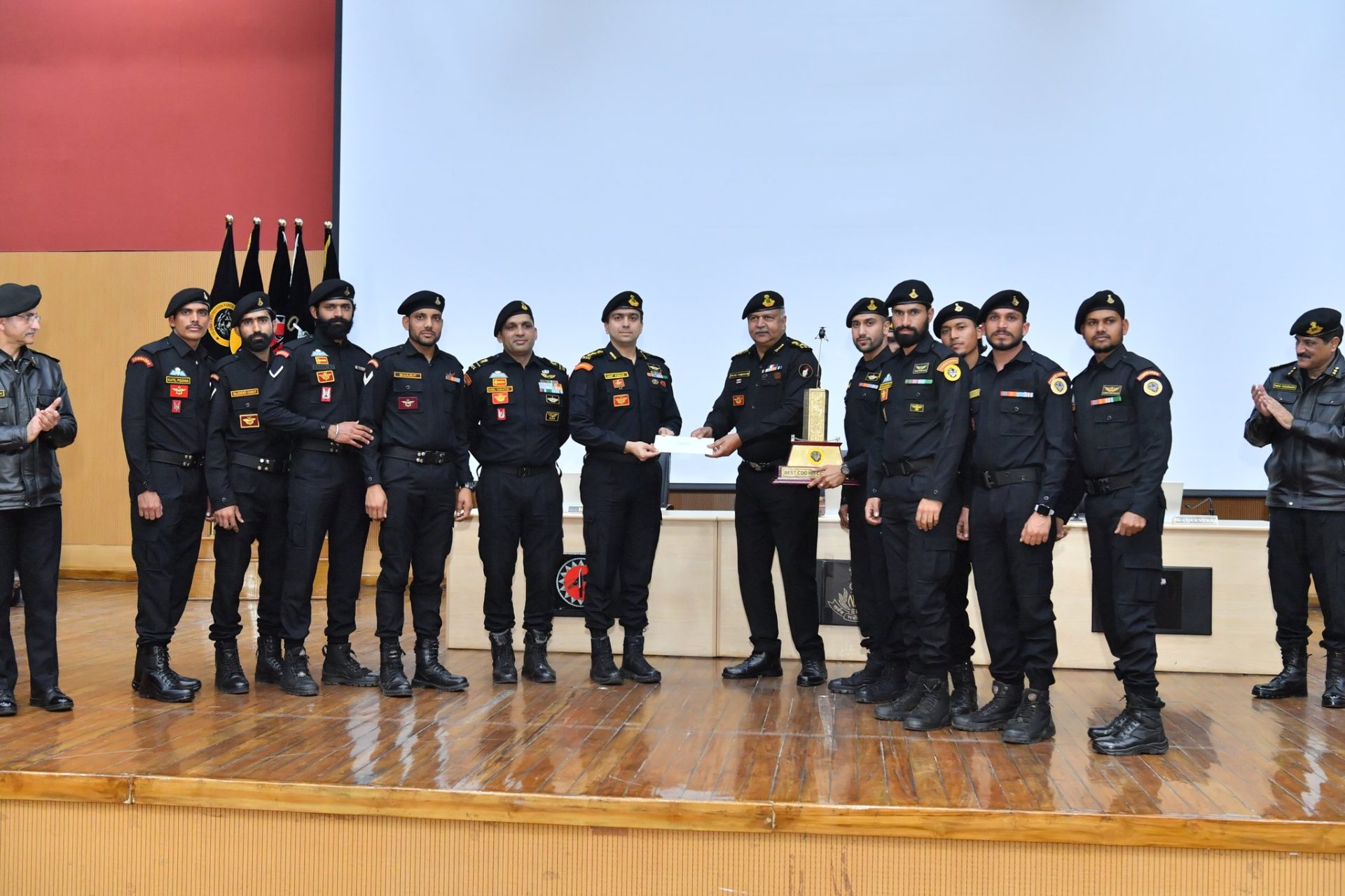 Best NSG Commando Winners Honored at NSG Headquarters