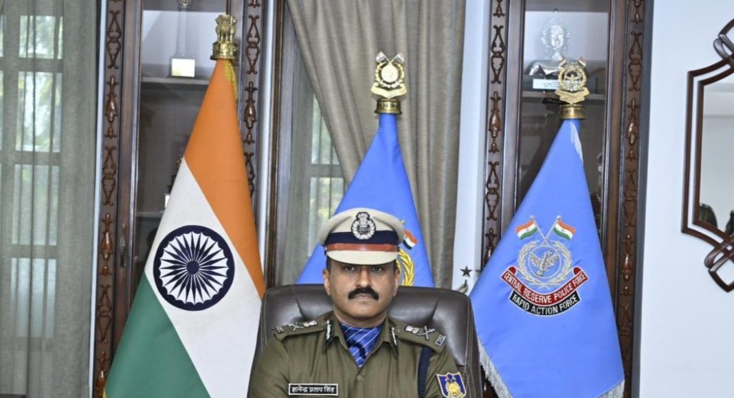 Gyanendra Pratap Singh Assumes Charge as Director General CRPF