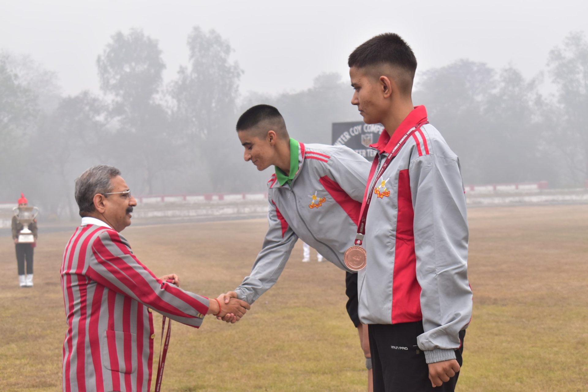 Officer Cadets at OTA Gaya Showcase Resilience in Cold Weather Cross ...