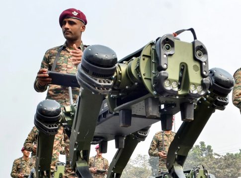 Meet ‘Sanjay’ Indian Army’s Robotic Dog