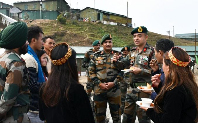 Assam Rifles Flags Off National Integration Tour from Tengnoupal to Delhi