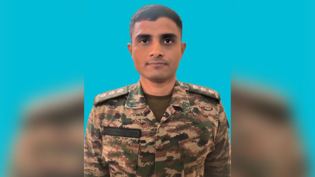 Army Officer Captain Rudra Pratap Singh Lost His Life Due To Medical Reason 