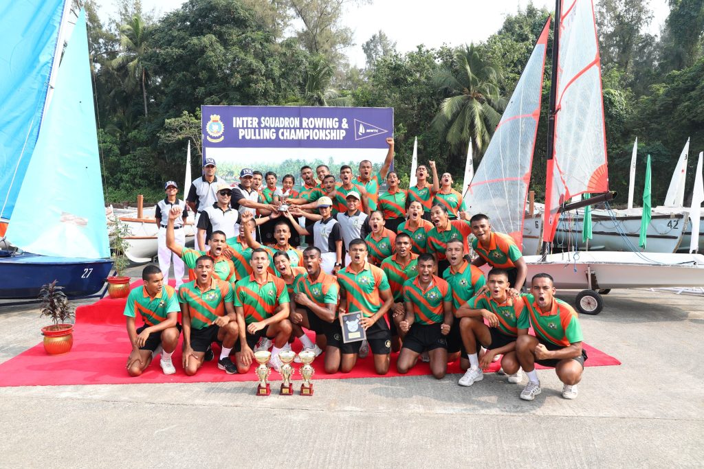 Cheetah Squadron Triumphs at Indian Naval Academy's Inter Squadron ...