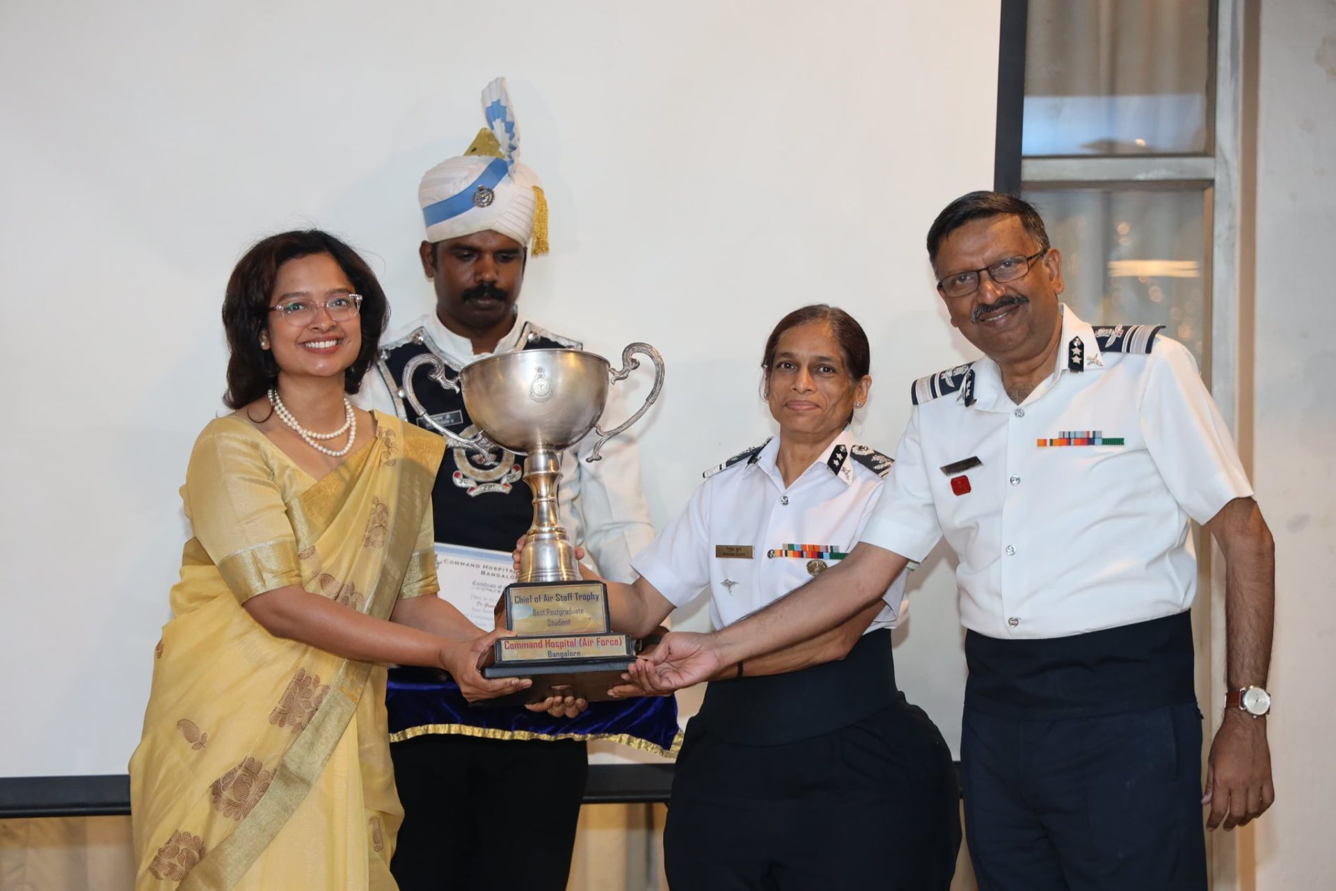 Dr. Greeshma Sasmal and Major Anand Sagar Excel at Command Hospital Air ...